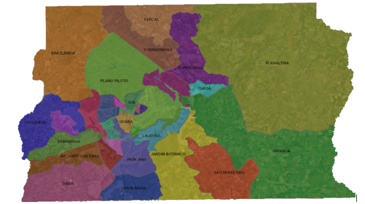 Conheça o Distrito Federal e suas 33 Regiões Administrativas - IBRADIM